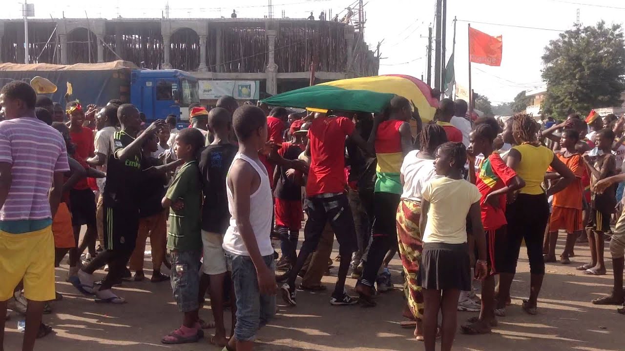 Guinée : les supporters confiants à quelques heures du match contre la ...